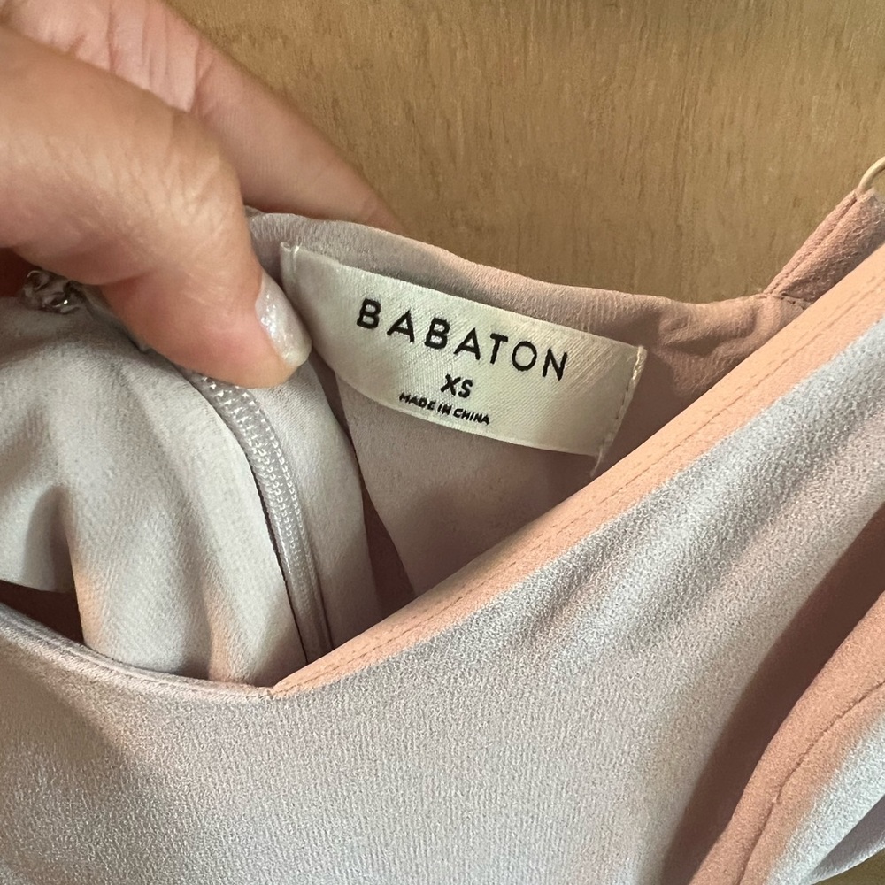 Babaton X Aritzia Lilac Wide Leg Jumpsuit - Gem